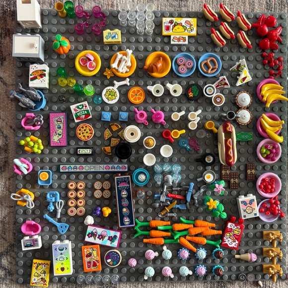 Lego | Toys | Lego Food Lot Drinks Desserts Fruits Vegetables ...